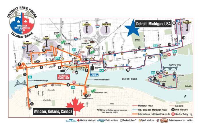 Detroit Free Press Marathon Relay Race Review | Front Runner Performance